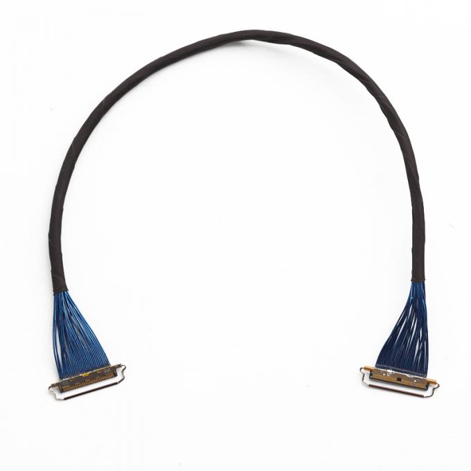 DF81 30P SHL 30S Lvds 30 Pin Connector Cable 0.4mm Pitch To Micro Coaxial