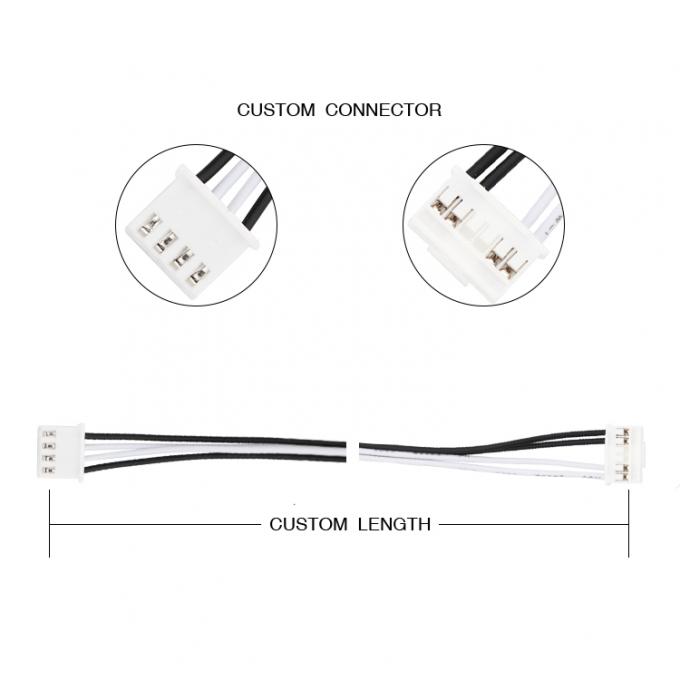 2.5mm Pitch JST XHP-4P Connector Cable Assembly TO 2.0 PITCH 6 PIN HY ...