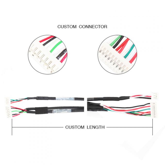 PH Connector Harness Cable Assembly JST PHR7 PHR4 PHR3 PHR2 lvds ...