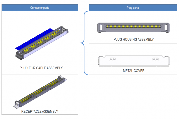 20374 14Pin CONN 0.4mm Pitch Maximum Power Delivery Connector Assemly ...