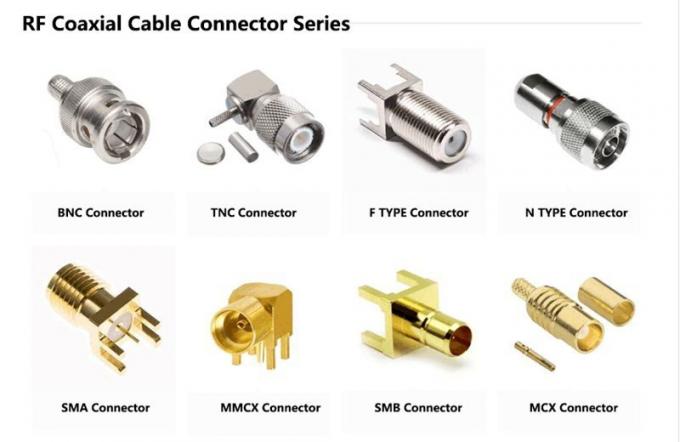 RF Coaxial Connector Types Guide for Custom Cable Assemblies