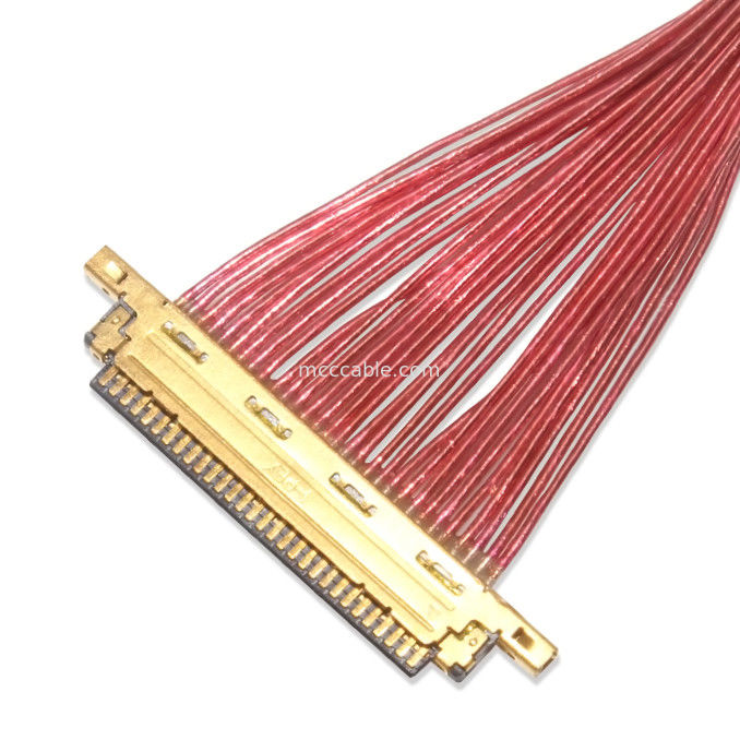 44AWG SGC LVDS EDP Cable Ipex 0.5mm Pitch 20453-330t-13 To 20453-340t-13