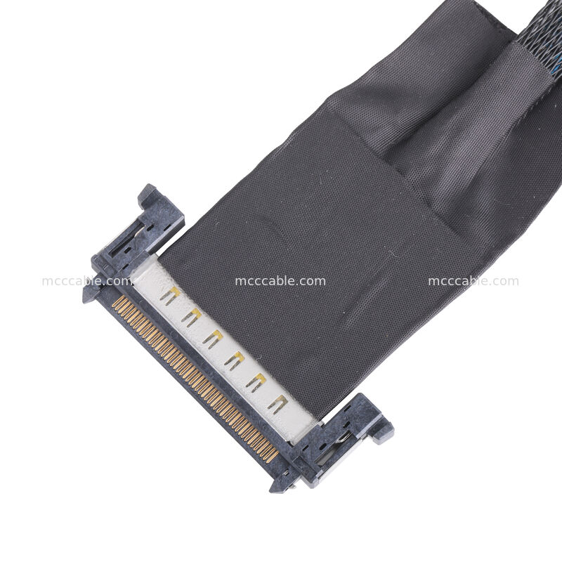 JAE Series Coaxial LVDS EDP Cable AWG40 Connector OD 0.35mm With ROHS