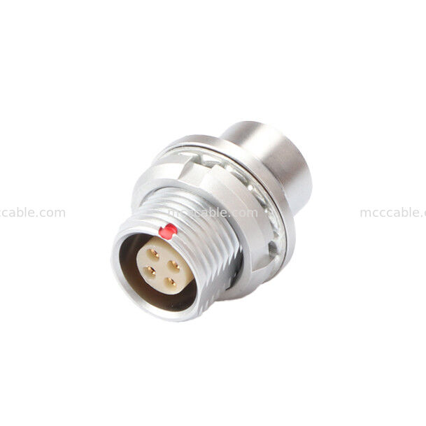 Industrial circular connector B series Z13 external fixed vacuum sealed ...