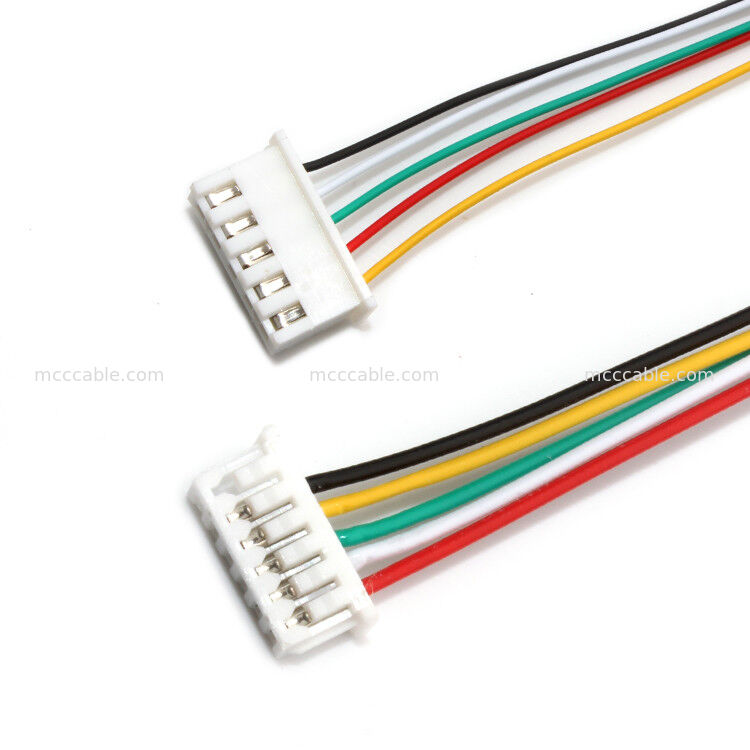 51021 0600 Molex Cable Assembly , 5 Pin Molex Cable 1.25mm Pitch