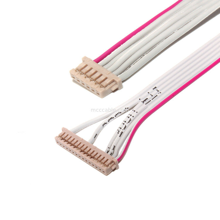 15 Pin Flat Flexible Ribbon Cable 2.54 Mm Pitch IDC Connector