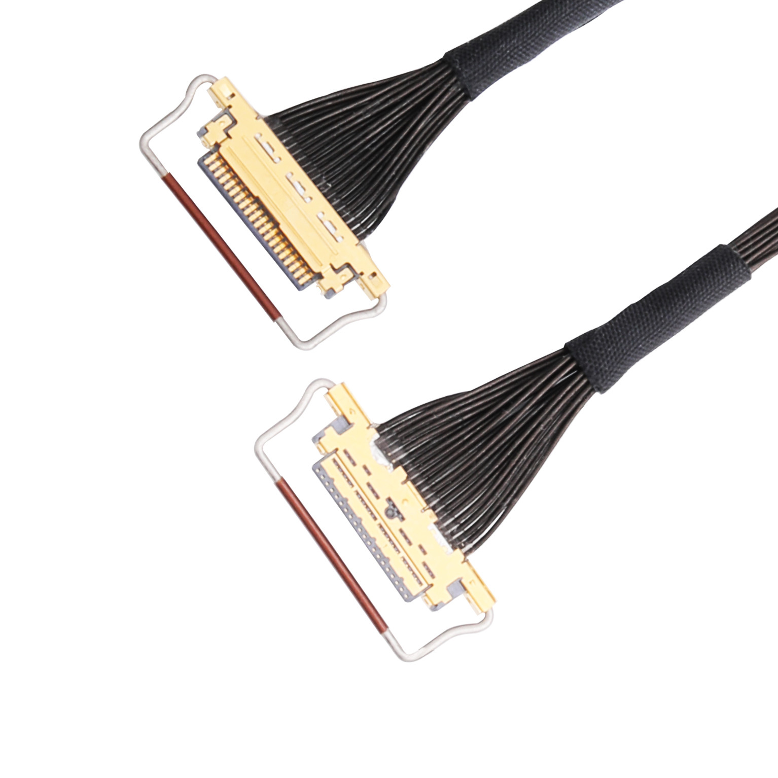 Oem Lvds Cable Assembly 0.5mm Pitch 20453-220t-03 Horizontal mating ...