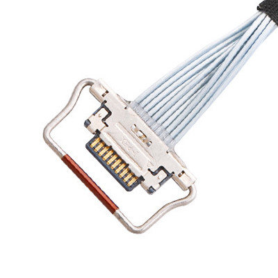 EDP LVDS Coaxial Cable 38AWG 10Pin 0.4mm Pitch 20633-310T-01S