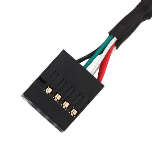 HSG 100mm Length Wire Harness Cable Assembly 2×5 Pin Black To PHD-2×5P