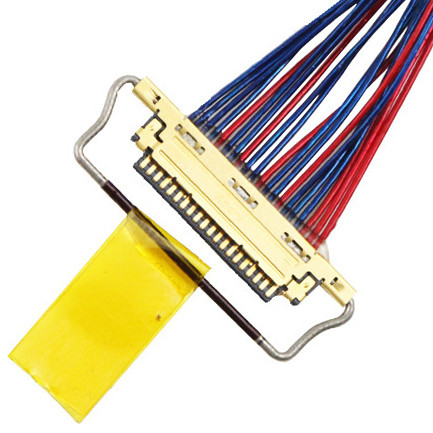 0.5mm Pitch 20453-220t-03 Lvds Cable Assembly Df19g-20s To ISO14001