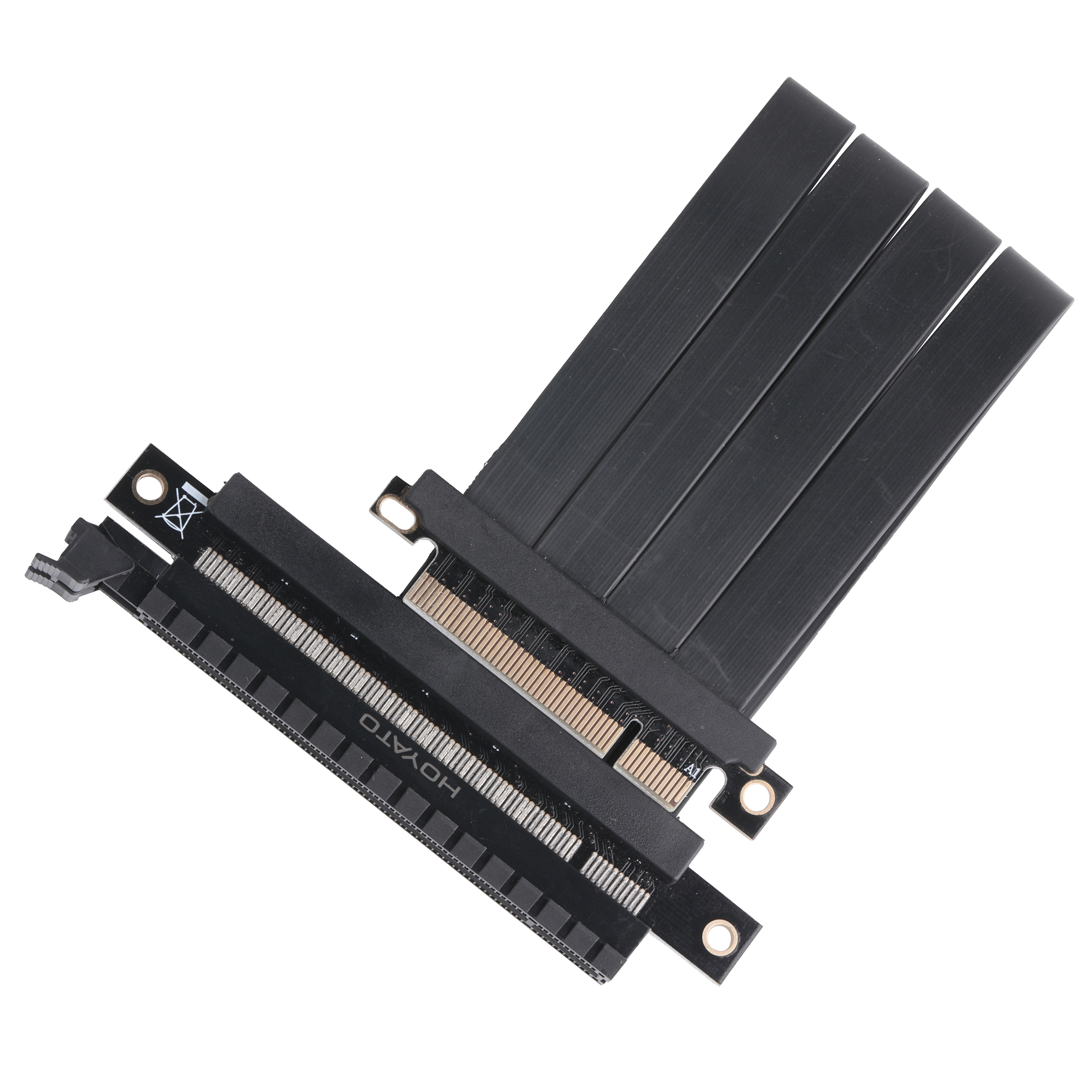 PCB Extremely Fine Coaxial Cable PCIE Graphics Card Extension Cable For ...
