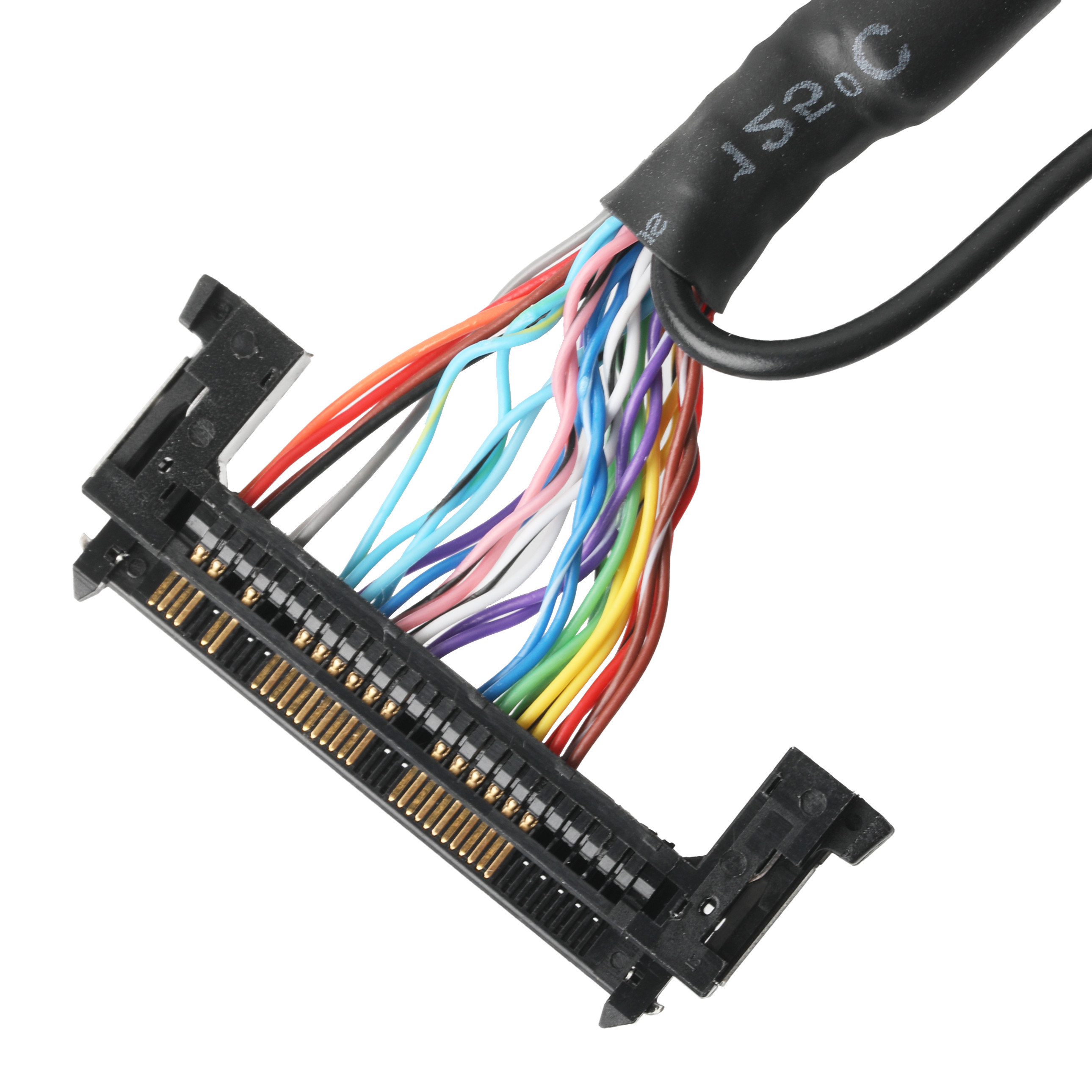 LVDS Cable Assembly JAE FI-RE51HL 51Pin To HD-SUB 26P Male Sloder UL ...