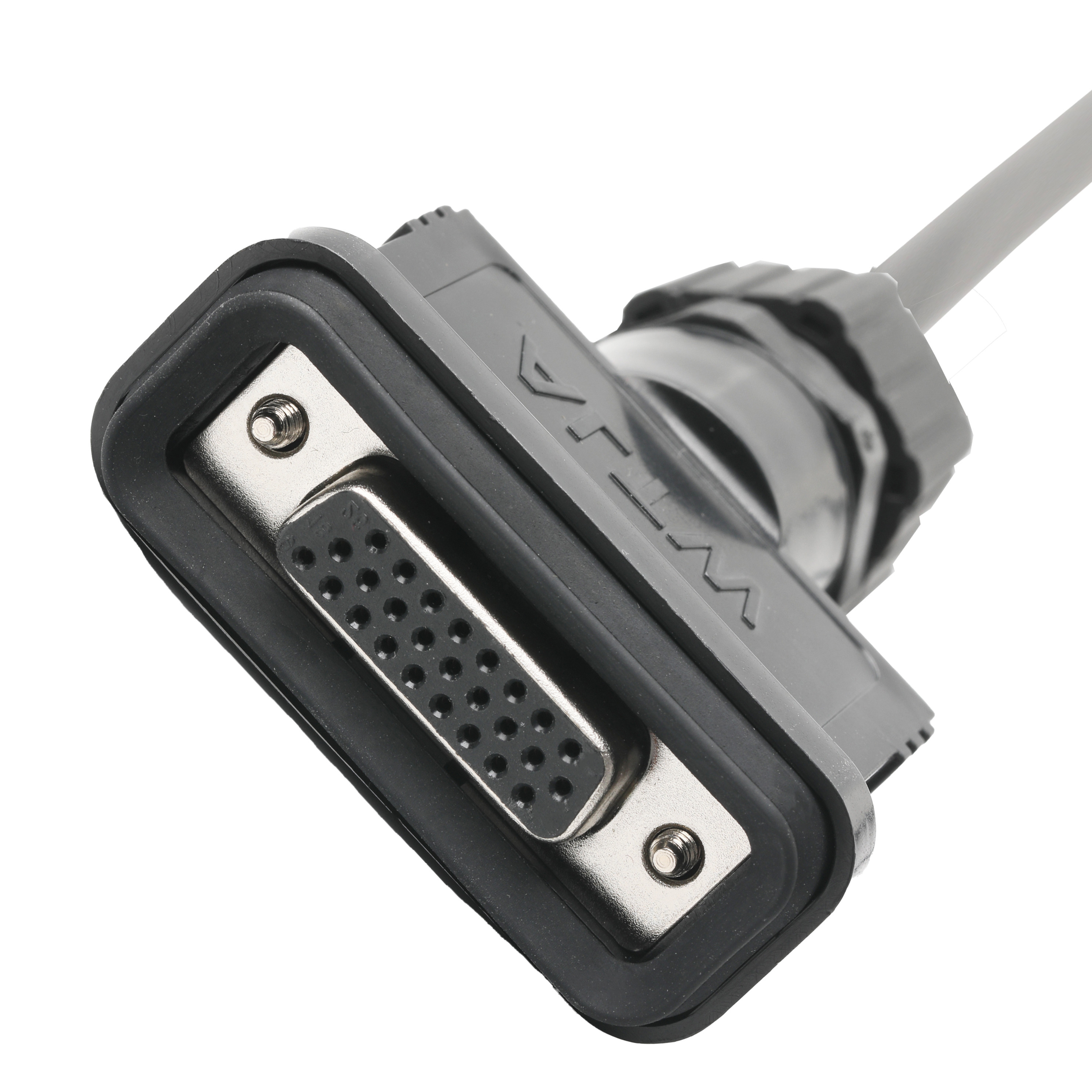 ROHS LVDS Cable Assembly HDB-26BMMA-SL7001 Male To HDB-26BFFA-SL7001 ...