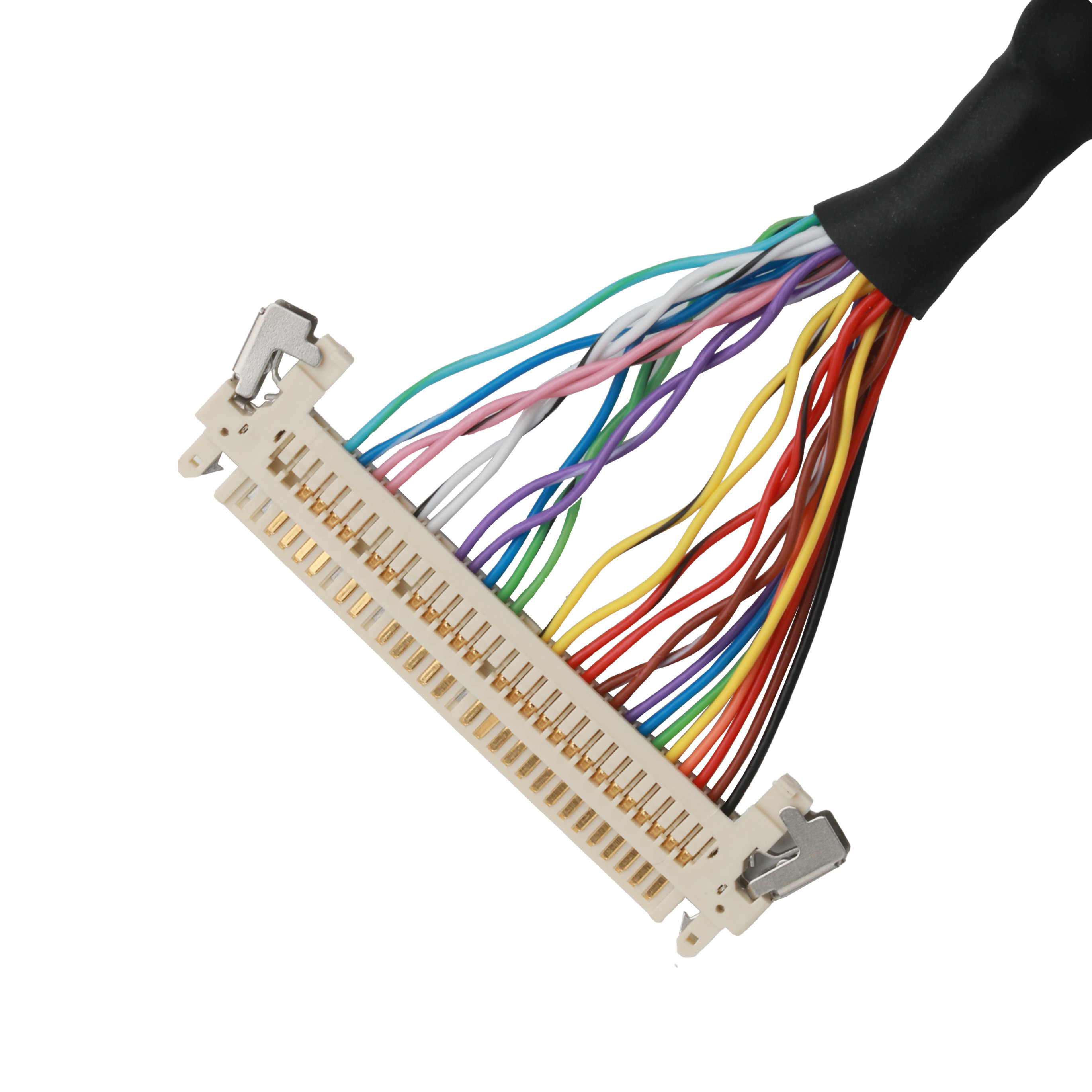 LCD motherboard cable JAE FI-X30HL 30P To DF14-30P And JST ERH-7P ...