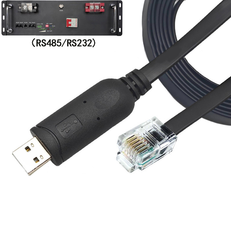USB-A To RS232 RJ12 Serial Cable 6P6C Compatible With RS232 ...