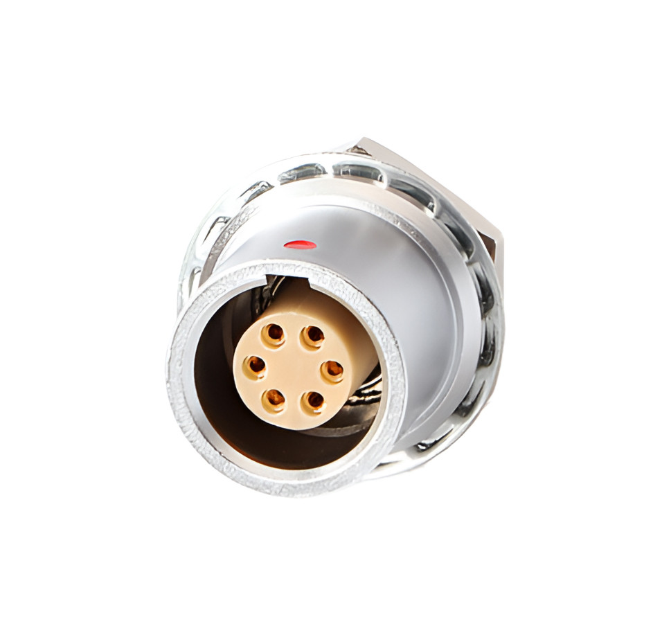 Push-pull Self-locking Connector Circular Industrial Control B Series ...