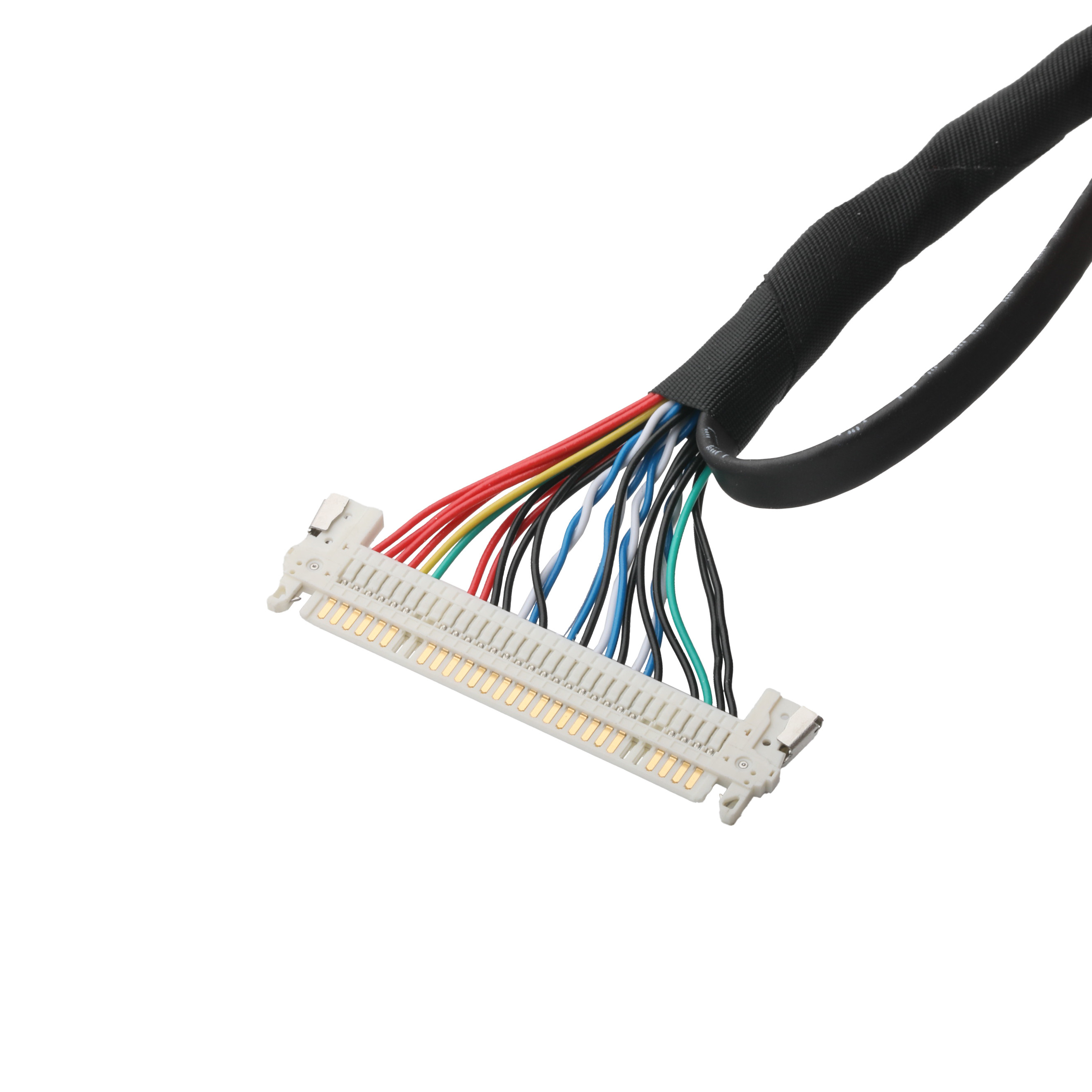 JAE FI-X30HL To JST SHDR-40V-S-B 40P And JST PHR-6 Connector Cable Lvds Cable Display Application