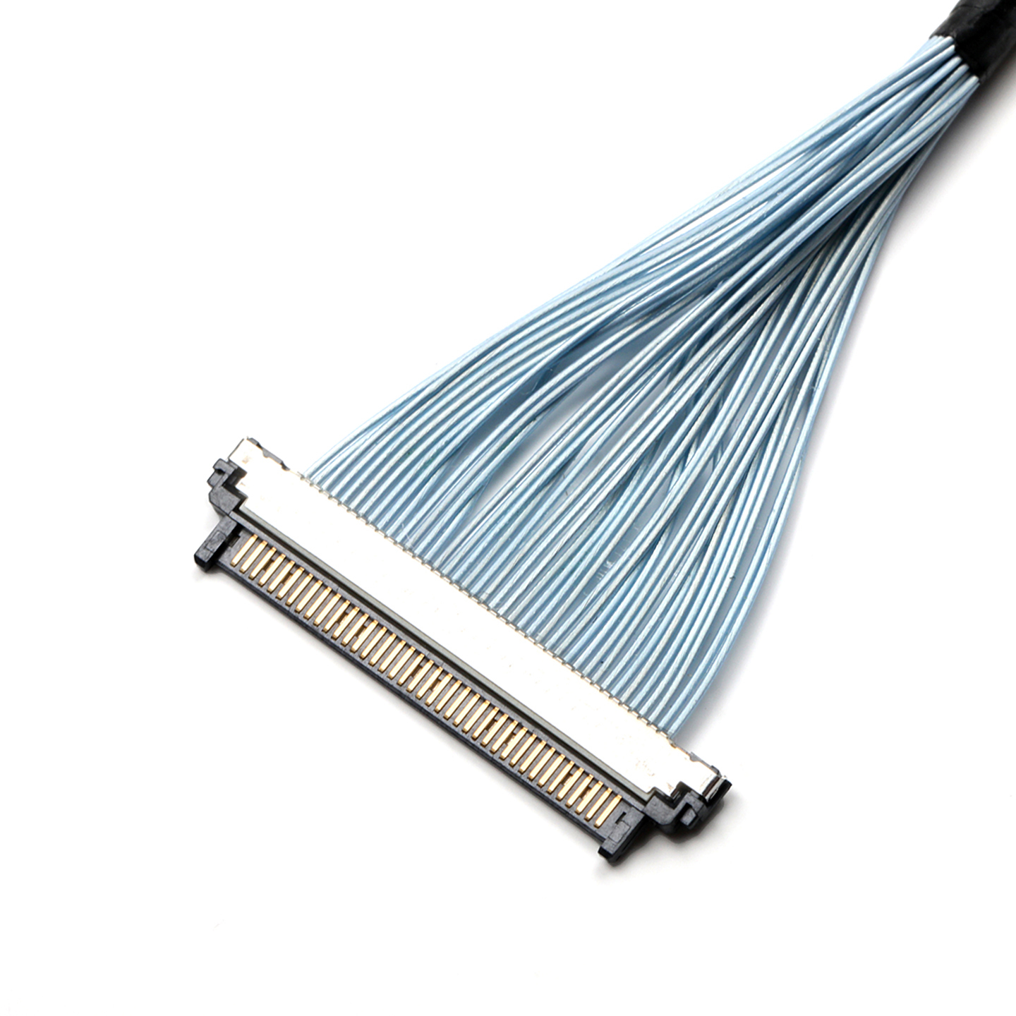 40-Pin Micro Coaxial Cable Assembly - Dual Ultra-Fine 0.4mm Pitch ...