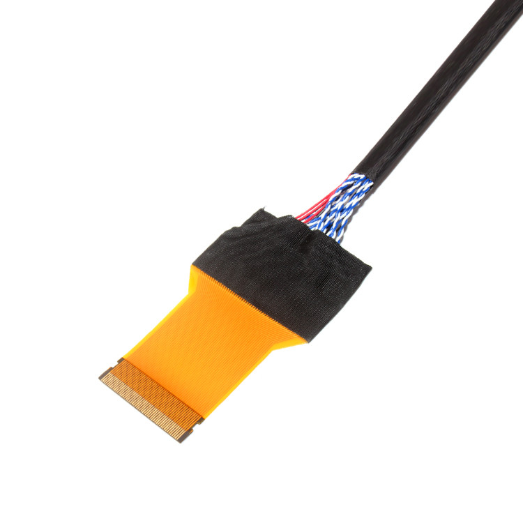 LVDS FPD Link Cable , 51pin LCD Extension Cable ISO9001 2008 Certicate