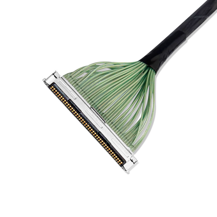 DF80D 40P 0.5SD Lvds Edp Cable 0.5mm Pitch Micro Coaxial