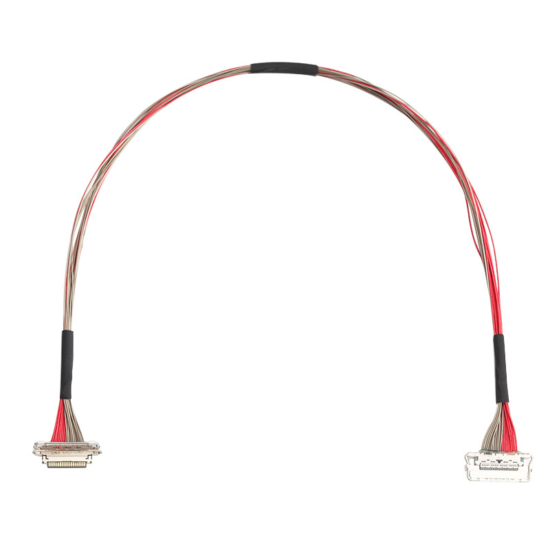 20 Pin Lvds Coaxial Cable 220mm 0.4mm Pitch 20679-020T-01